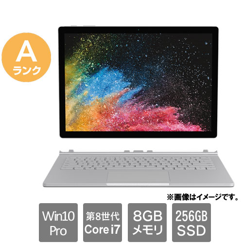 e TREND A 1832 Surface Book 2 i7 8650U 8GB SSD256GB 13.5 Win10Pro64